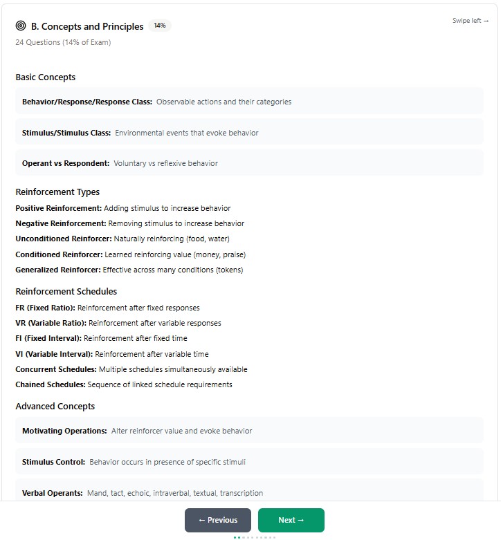 BCBA Practice Test & Exam Prep - All 9 Domains | FlashGenius
