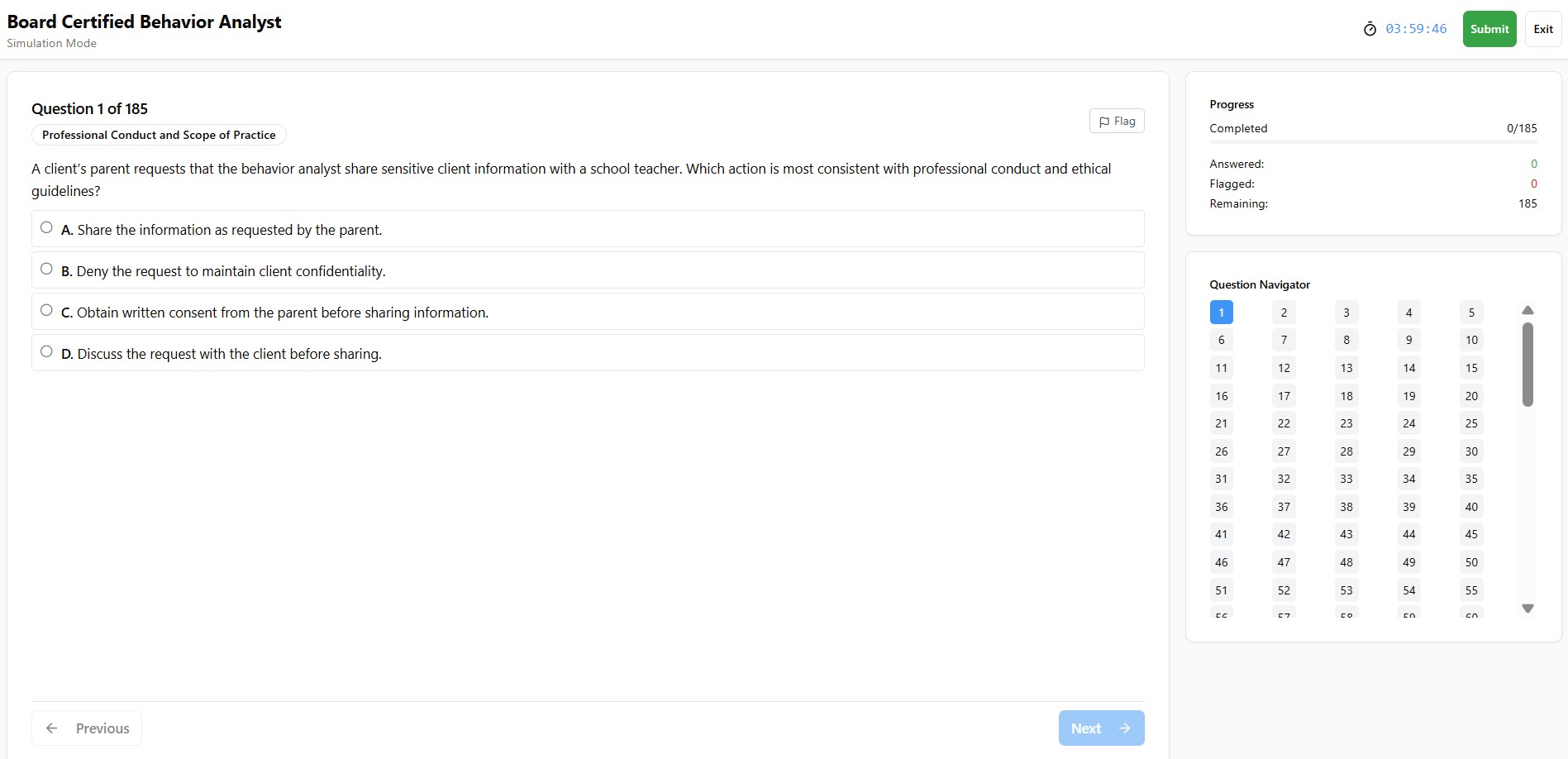 BCBA Practice Test & Exam Prep - All 9 Domains | FlashGenius